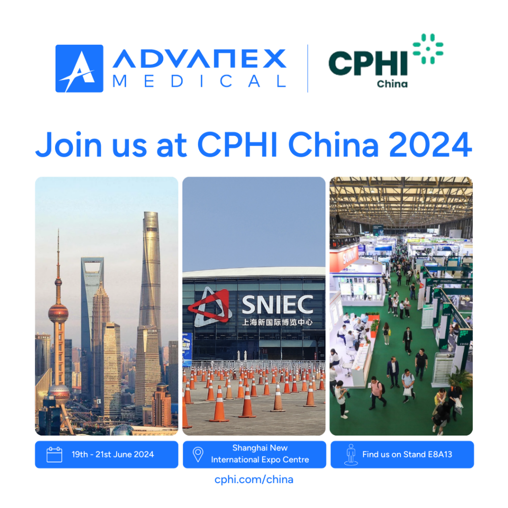 Advanex Medical Exhibiting At CPHI China 2024 - Advanex